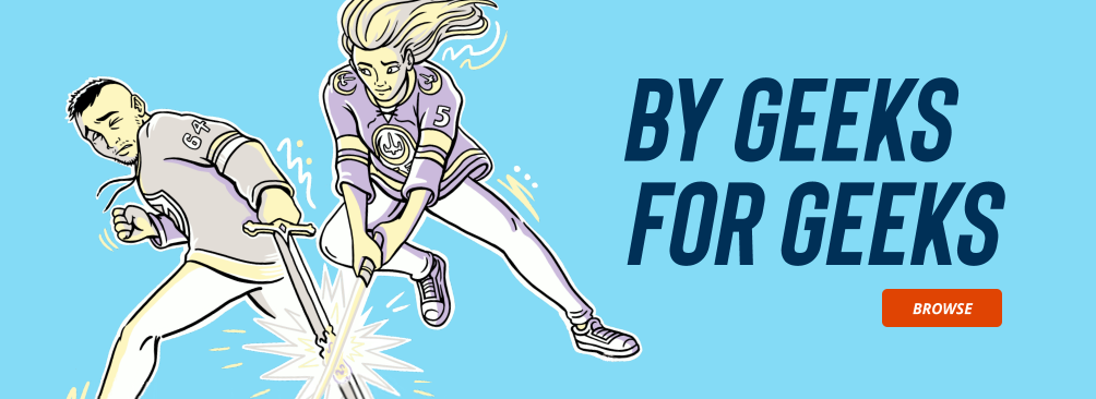 Limited Edition Custom Made Geeky Jerseys